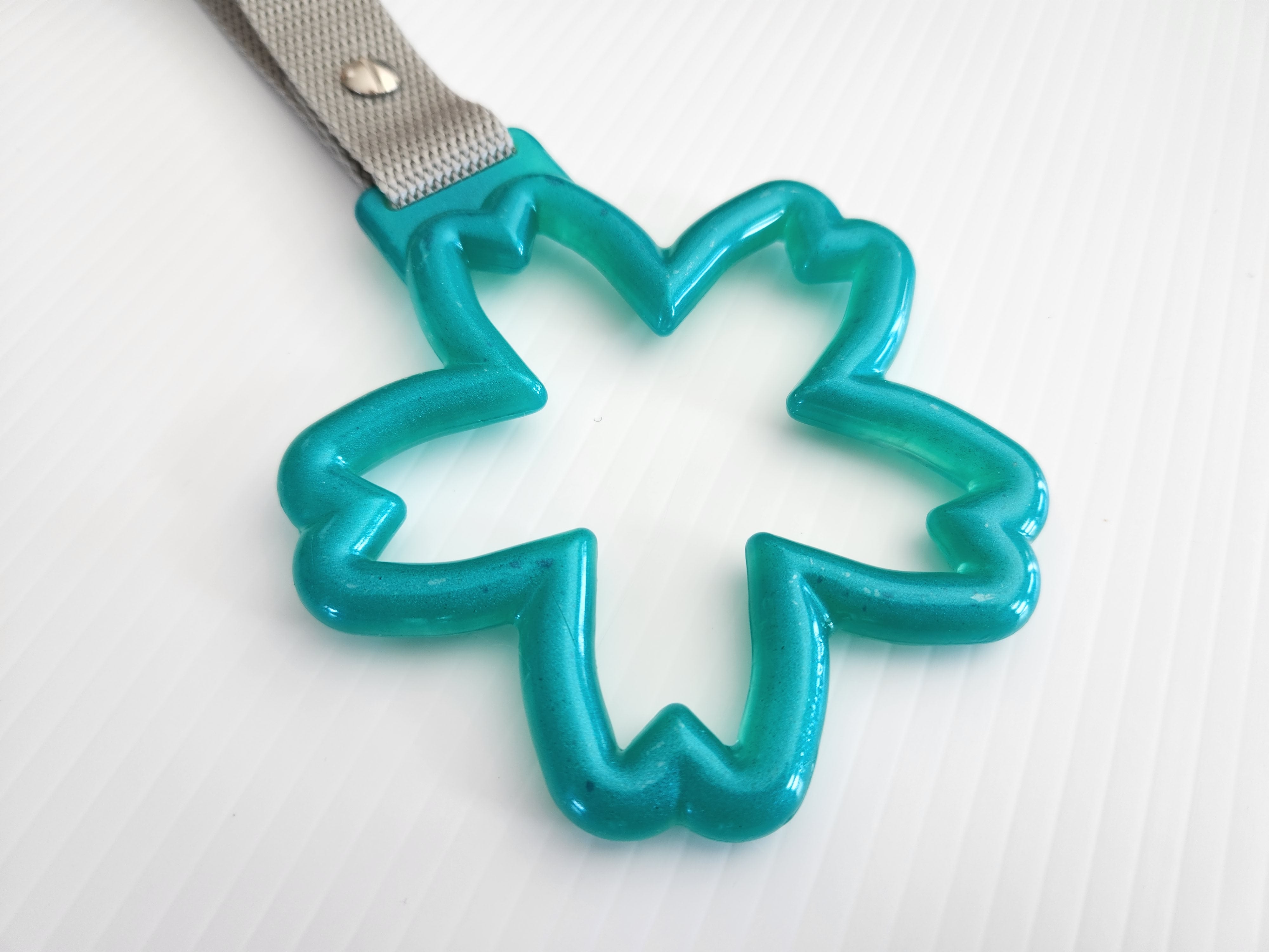 Turquoise Cherry Blossom Tsurikawa | JMcK Artwork